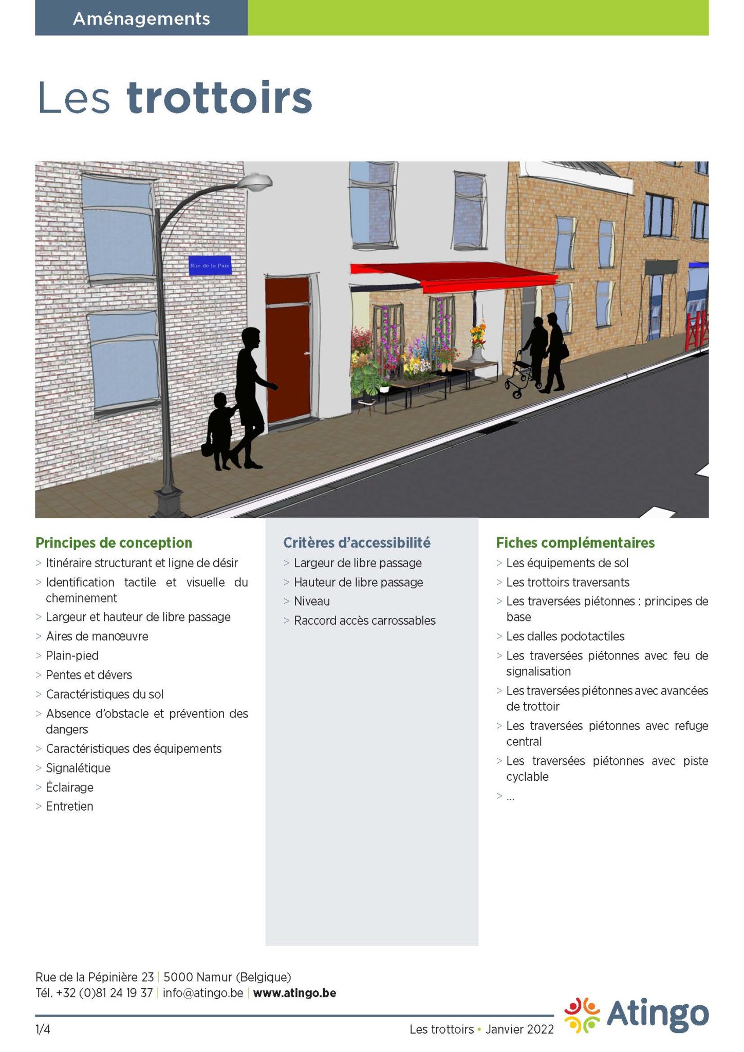 Les trottoirs - Atingo